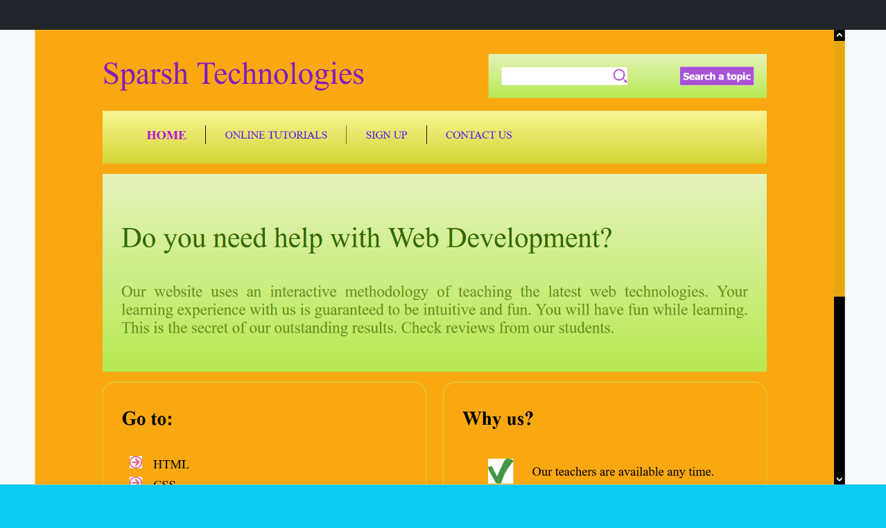 Sparsh WebTech